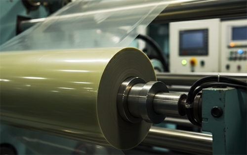 フィルムなどの反物、ロール軸への塗工